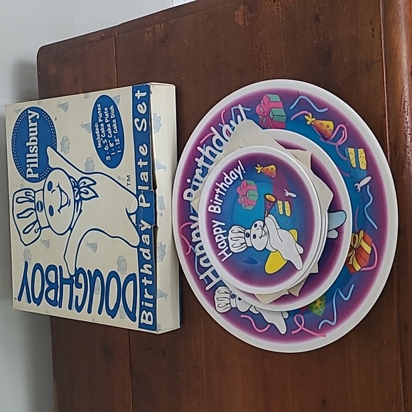Pillsbury Doughboy | Party Supplies | Pillsbury Doughboy Birthday Plate ...
